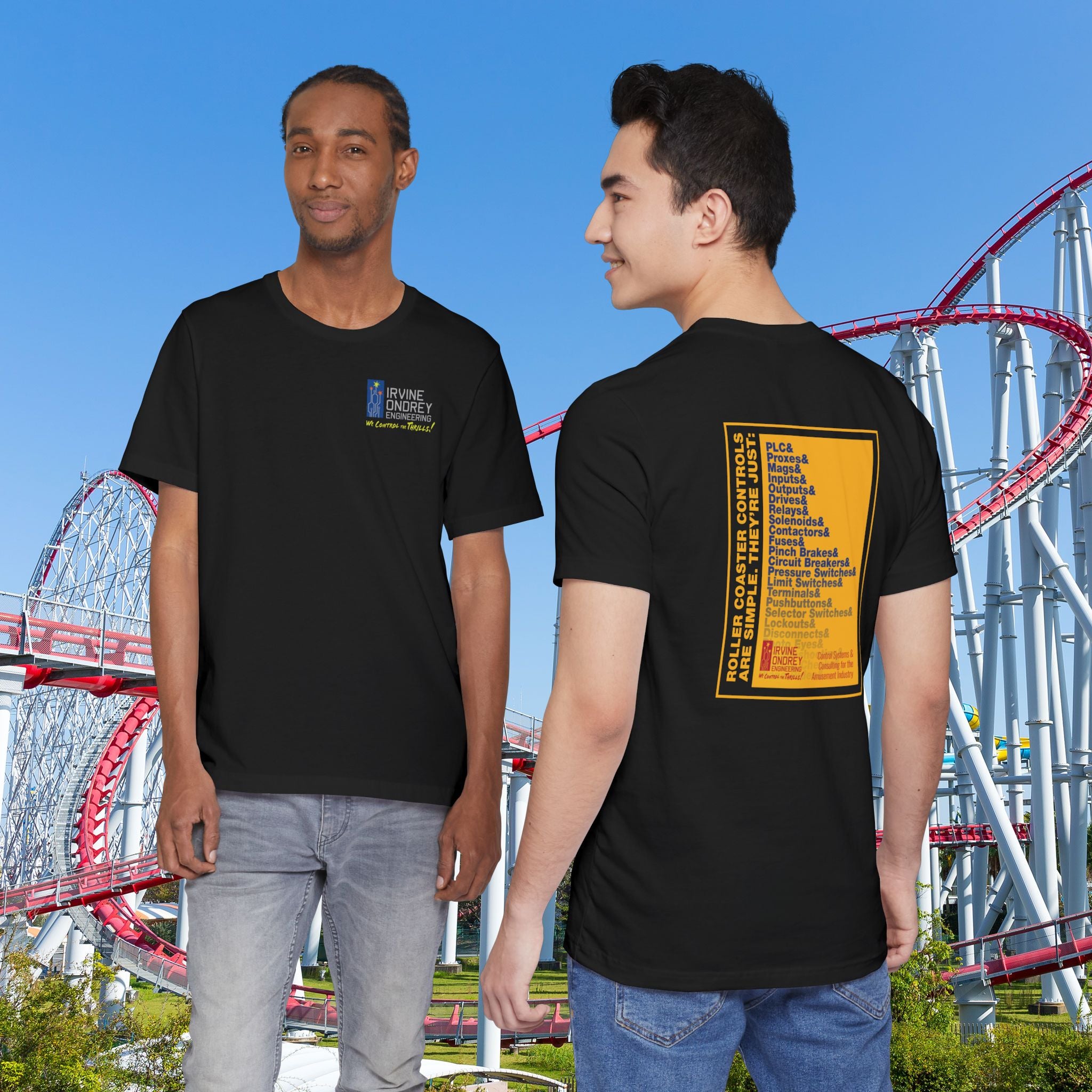 OG Controls Tee (BACK graphic) • Irvine Ondrey Engineering – PrintiBee